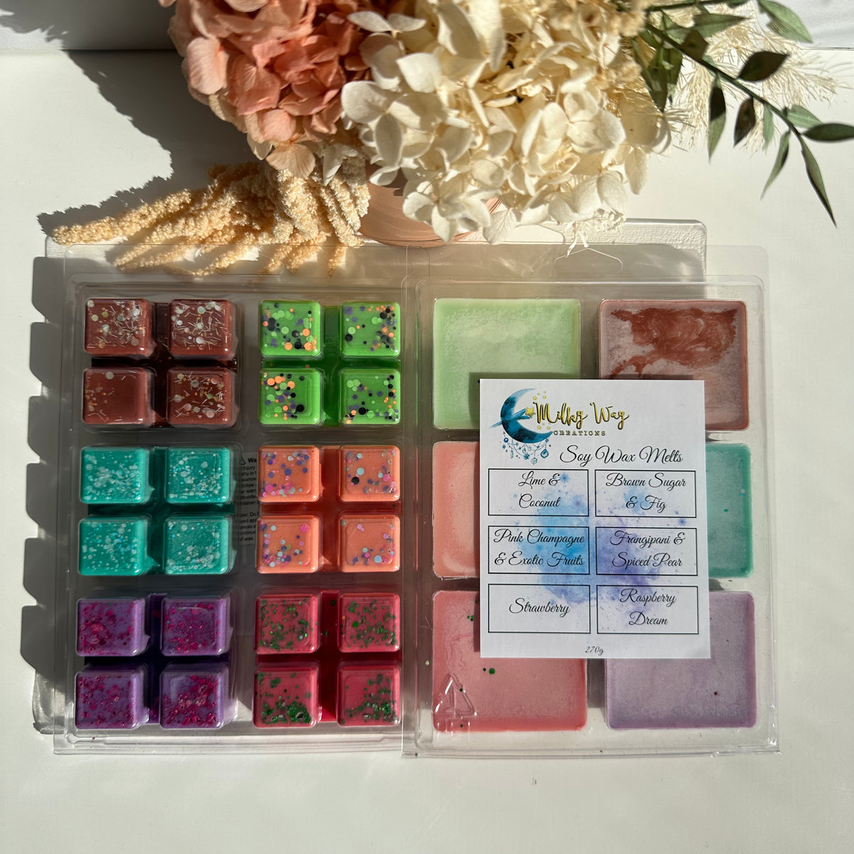 Variety Pack Of Wax Melts – Milky Way Creations